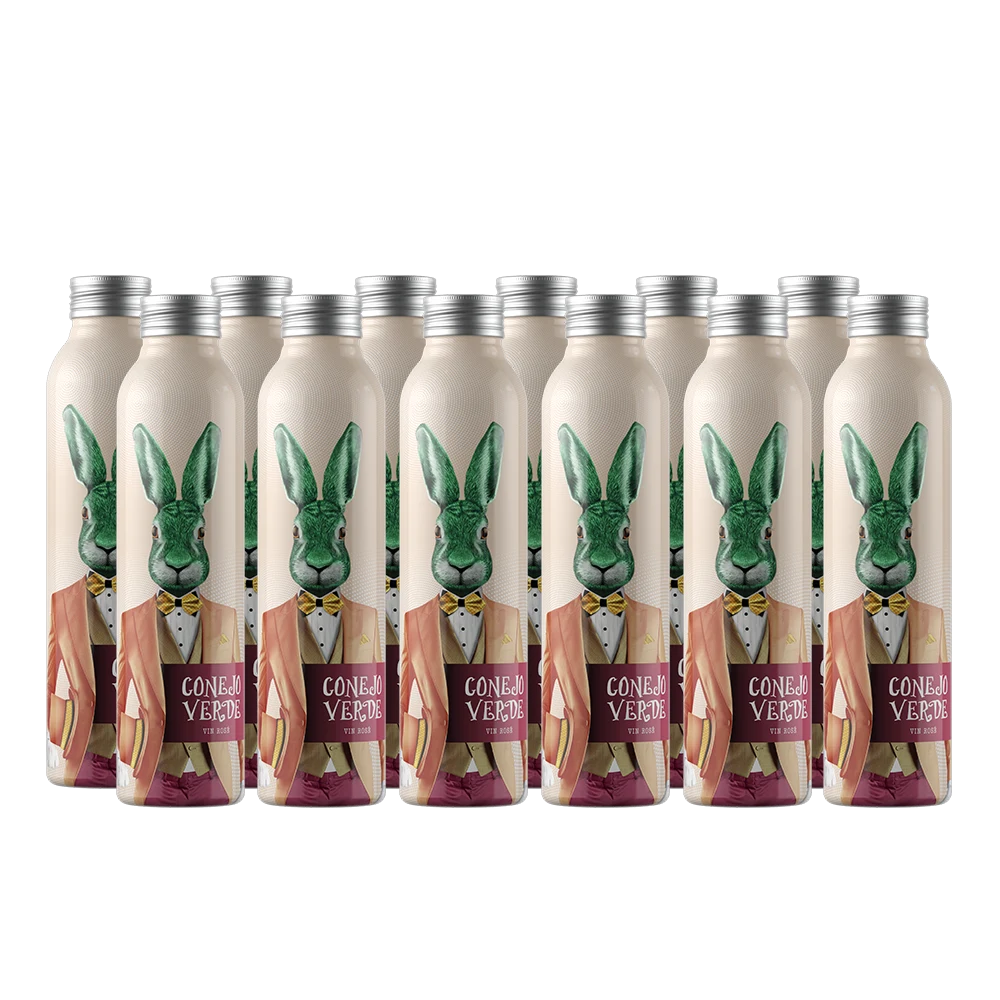 Conejo Verde Rosé Botella de Aluminio – Familia Falasco